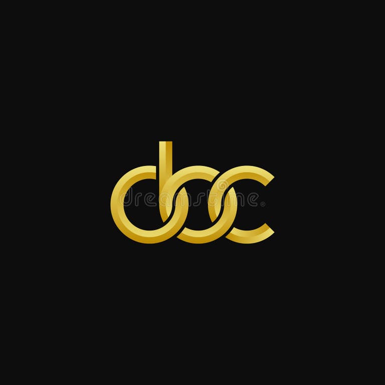 Linked Letters OBC Monogram Logo Design Stock Vector - Illustration of ...