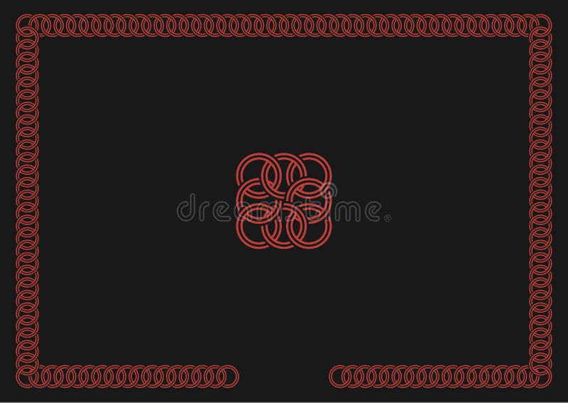 Linked Rings 3d Logo Vector Stock Vector - Illustration of link, cool ...