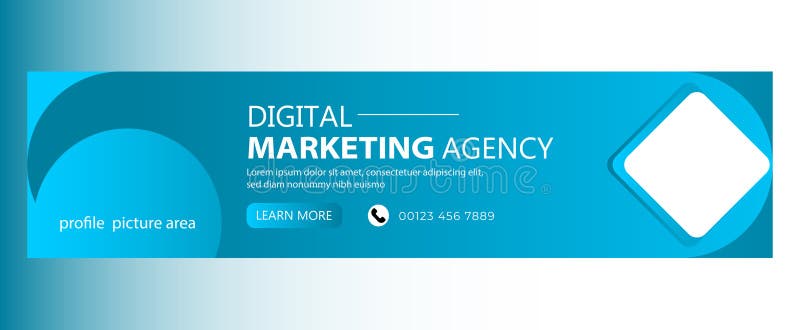 Linkedin Cover Photos,banner Template Design Stock Illustration ...