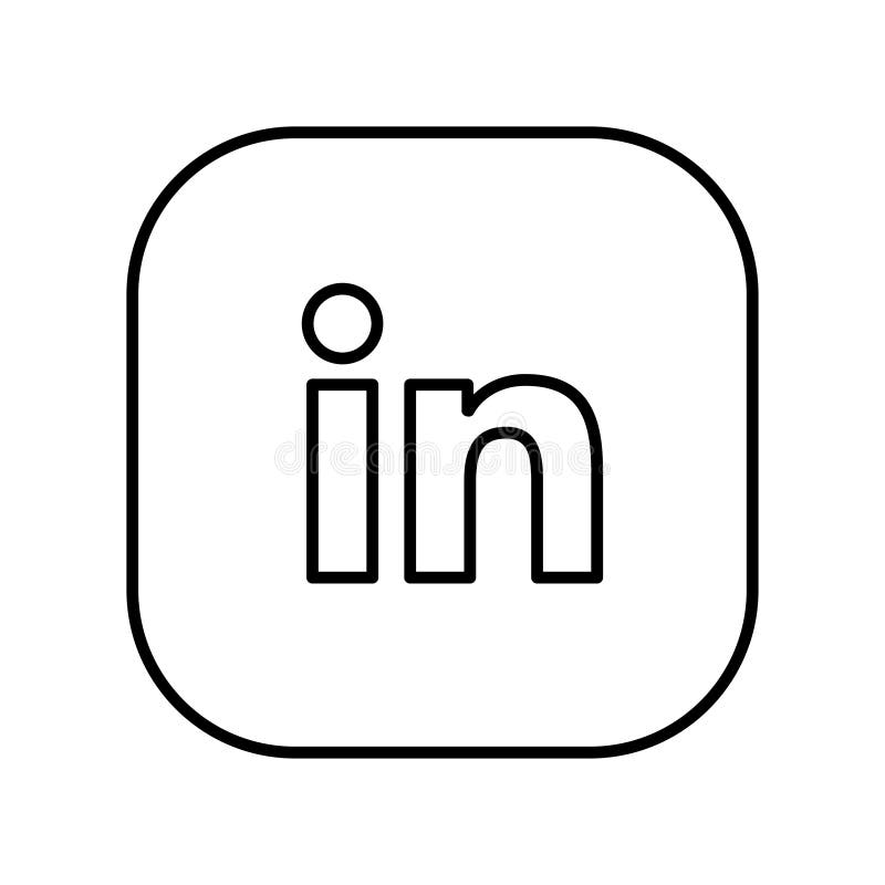 Linkedin Icon editorial image. Illustration of linkedin - 257538680
