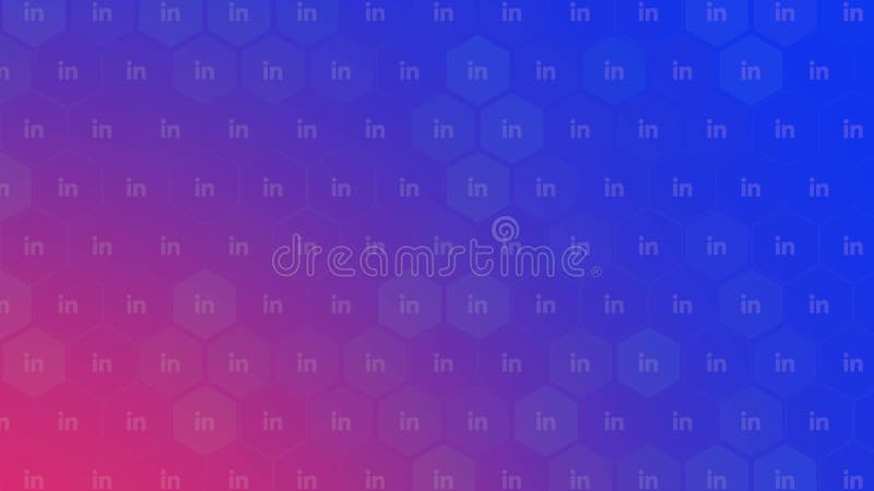 LinkedIn Icons Pattern on Network Background Stock Footage - Video of ...