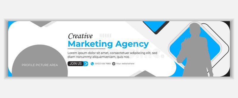 Linkedin Profile Background or Header Banner Cover Photos Stock Image ...