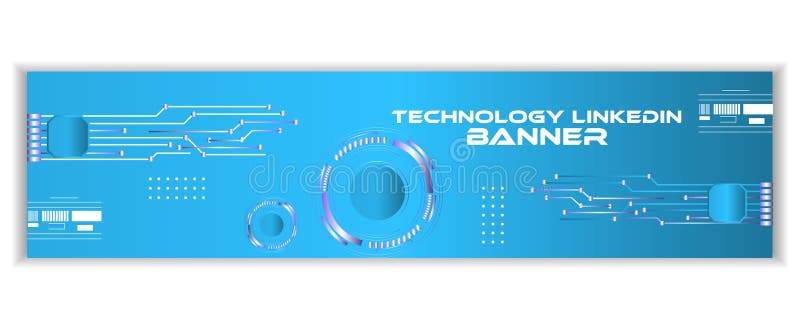 Linkedin Banner Technology Stock Illustrations – 279 Linkedin Banner ...
