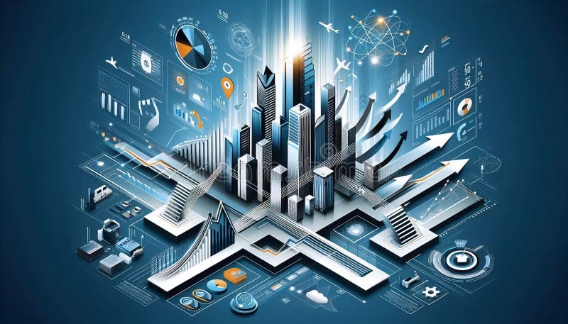 LinkedIn Top Trends Data Visualization, AI Generated Image Stock ...