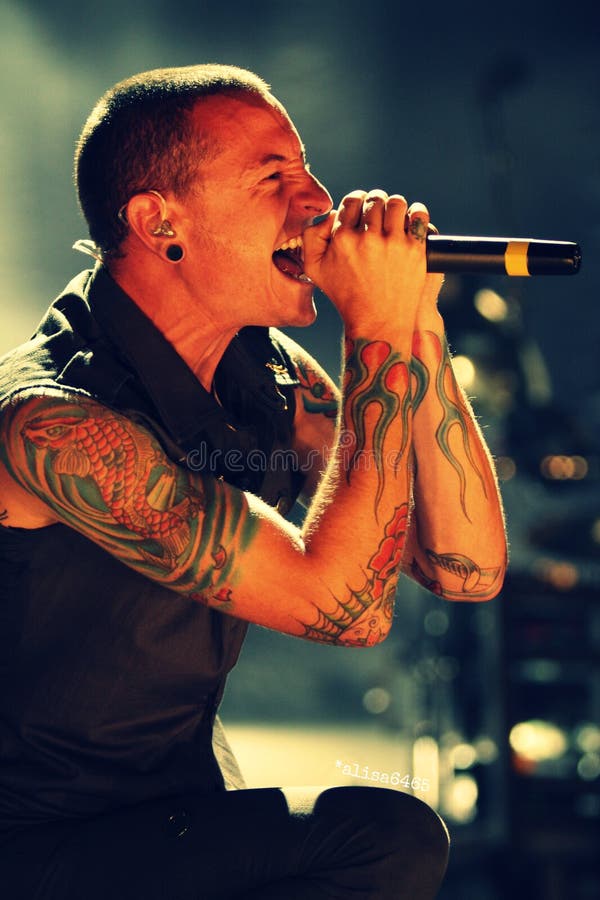 Linkin Park Music Band Perform in Concert at Download Heavy Metal Music ...