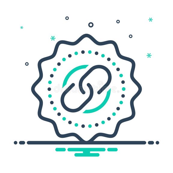 Mix Icon for Linking, Connection and Linkage Stock Vector ...