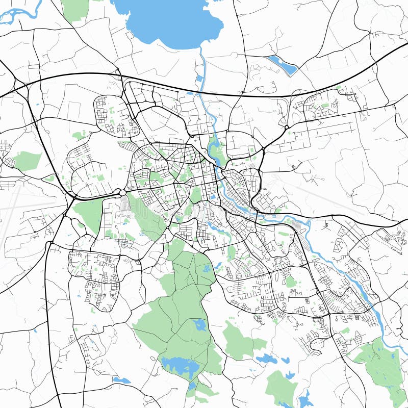 Linkoping city map. stock illustration. Illustration of soil - 306393233