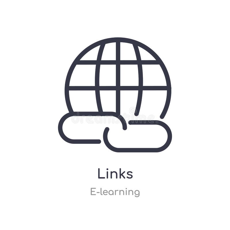 Editable Links Stock Illustrations – 474 Editable Links Stock ...