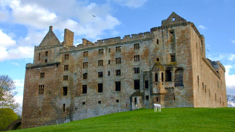 Linlithgow Palace Near Edinburgh in Scotland. Stock Photo - Image of ...