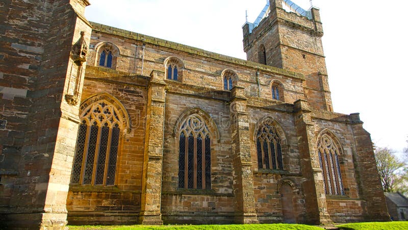 Linlithgow Palace Near Edinburgh in Scotland. Stock Image - Image of ...