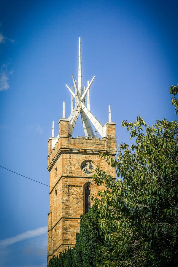 Linlithgow, St. Michael`s Church Spire, Scotland, UK Stock Photo ...