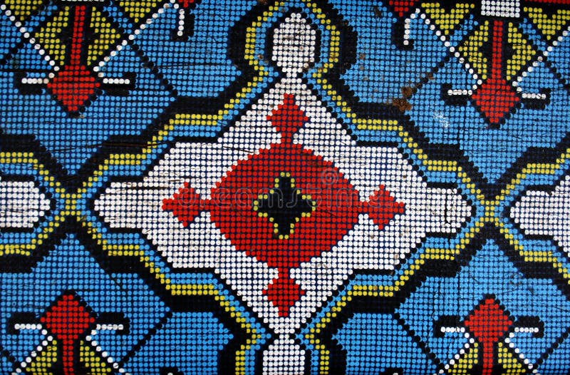 Linoleum With Geometric Pattern Stock Image - Image of floor ...