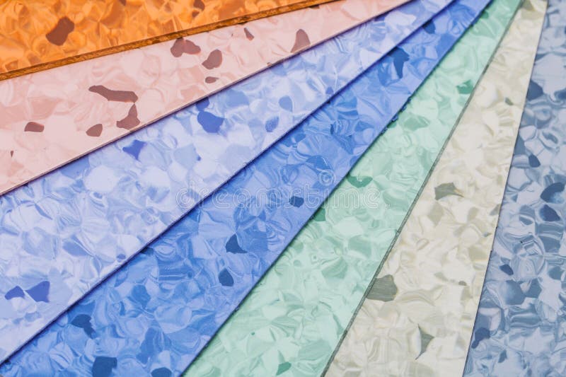 Linoleum in the Office. Armchair on Wheels on Linoleum. Floor ...