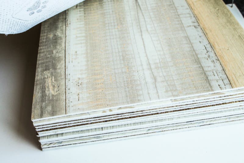 Types of Linoleum of Different Thicknesses Stock Photo - Image of ...