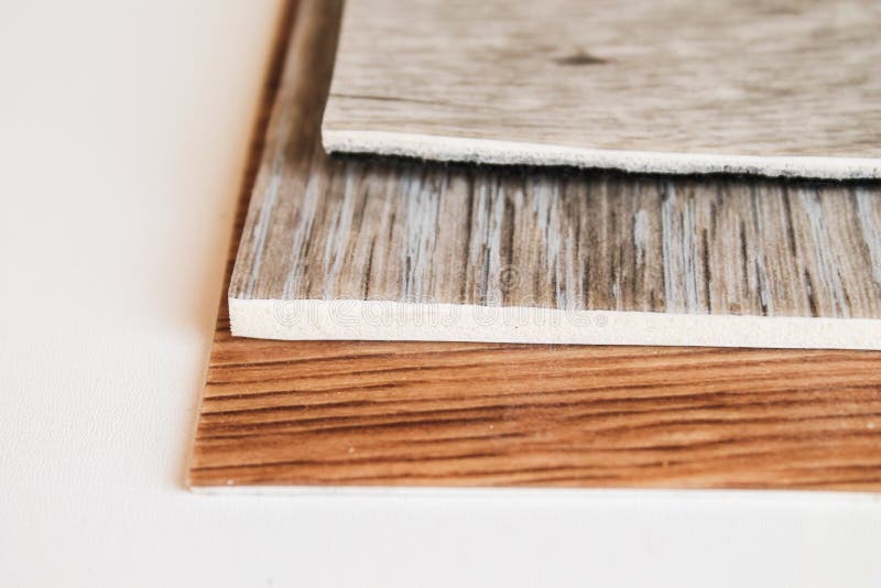 Types of Linoleum of Different Thicknesses Stock Image - Image of ...