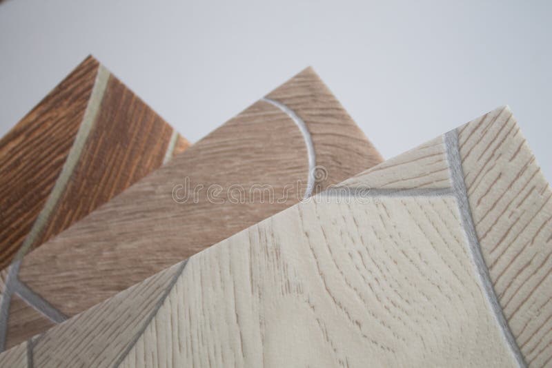 Linoleum Samples on White Background Stock Photo - Image of samples ...