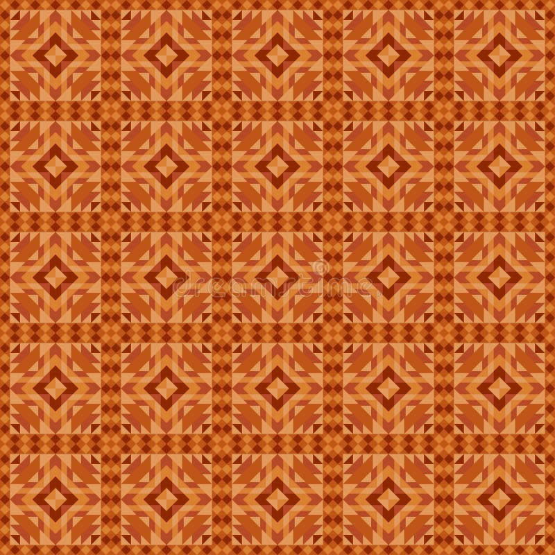 Linoleum Seamless Pattern, Pastel Beige Color. Abstract Geometric ...