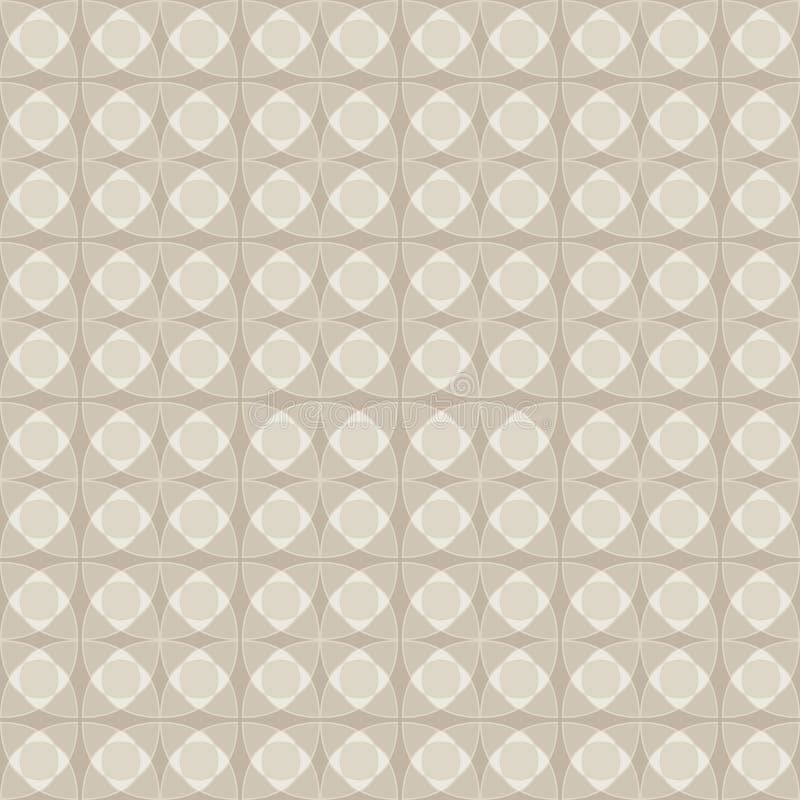 Linoleum Seamless Pattern, Pastel Beige Color. Abstract Geometric ...