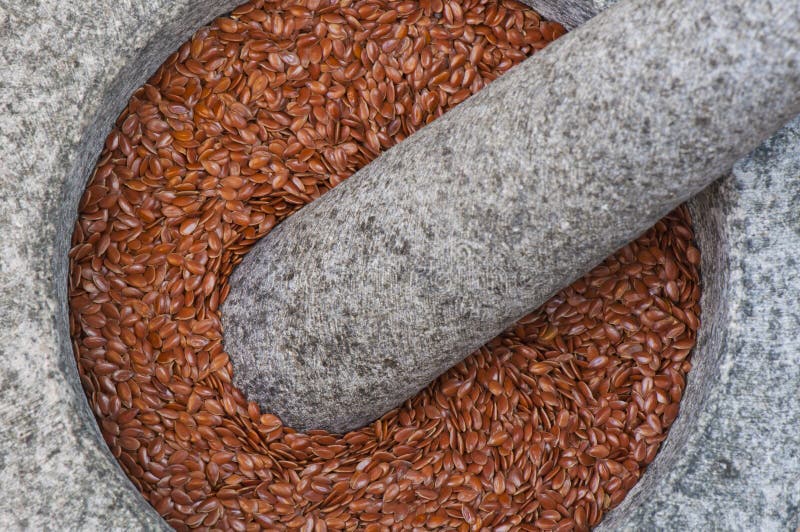 Linseed stock image. Image of grind, stone, omega, fibre - 20417285