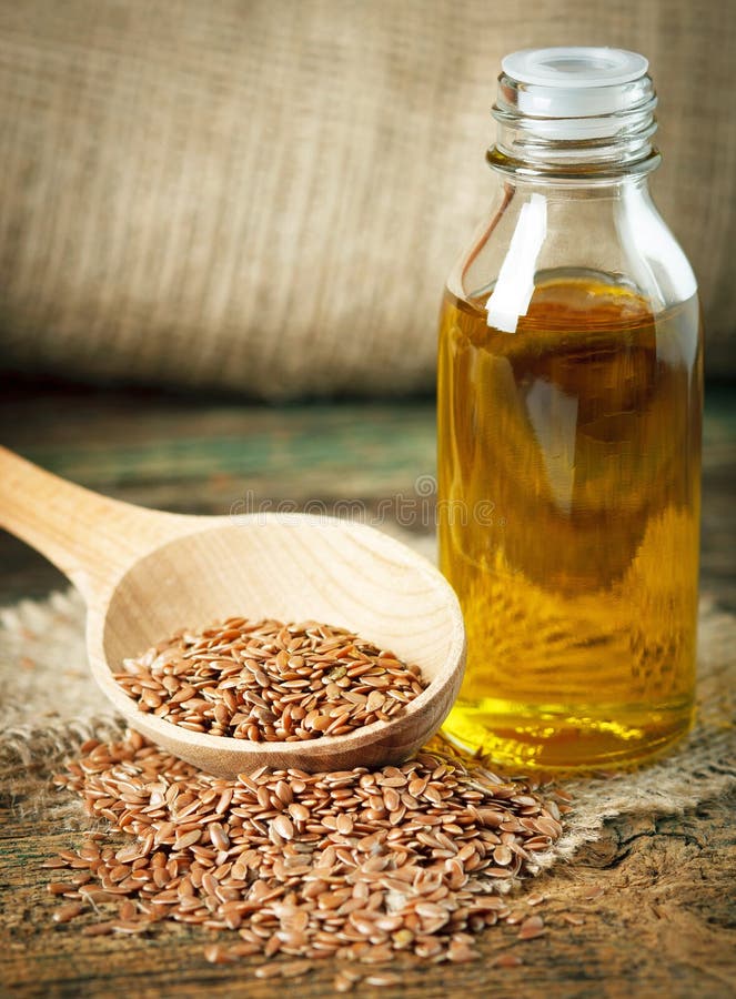 Linseed oil stock image. Image of nutrition, ingredient - 17773903