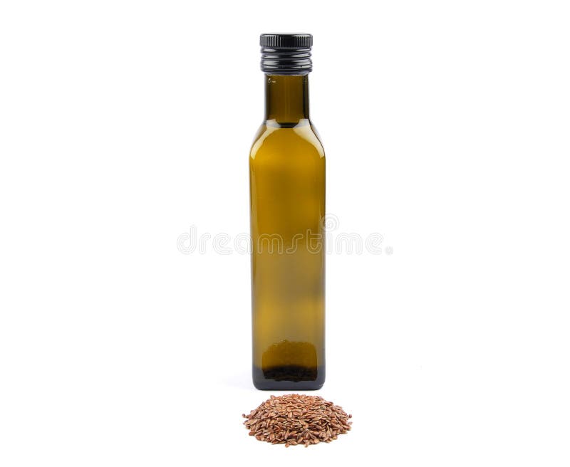 Linseed oil stock photo. Image of salad, liquid, container - 47666644