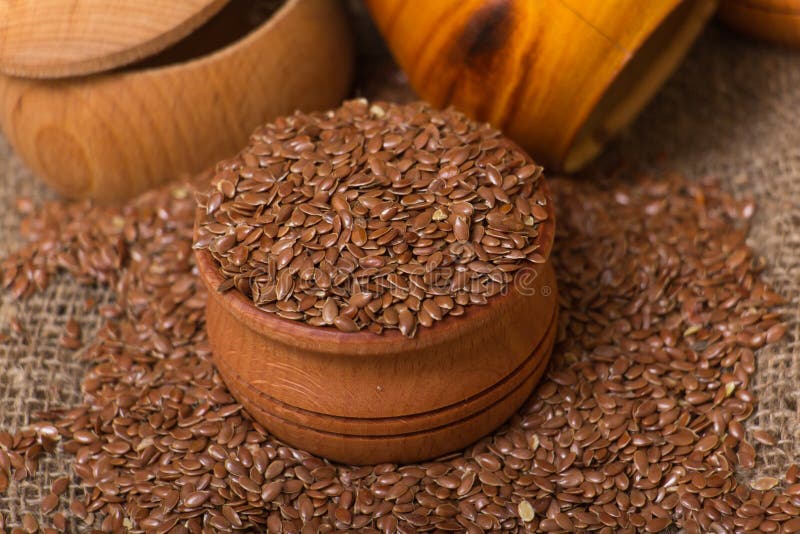 Linseed stock image. Image of flaxseed, brown, seed, grain - 59170205