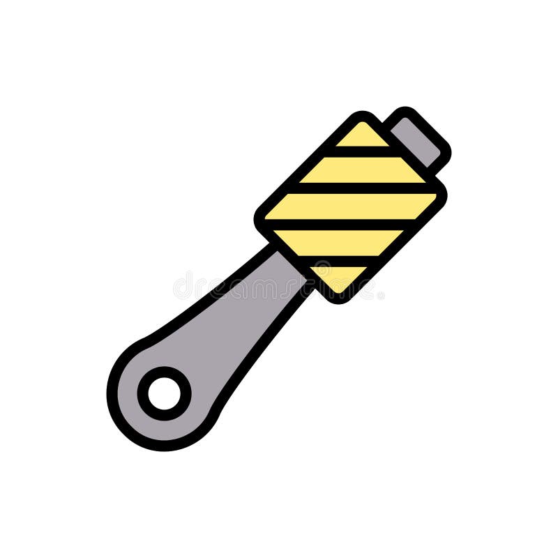 Lint Roller Solid Icon. Adhesive Roller Vector Illustration Isolated on ...