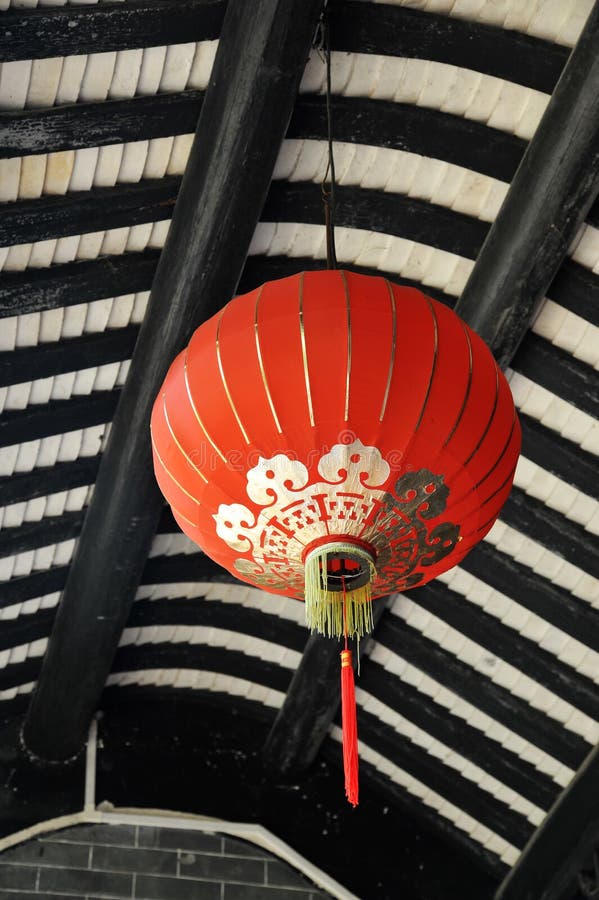 Linterna china imagen de archivo. Imagen de fondo, linterna - 7386091