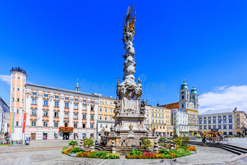 Linz, Austria, Old Town, Flea Market Editorial Stock Image - Image of ...