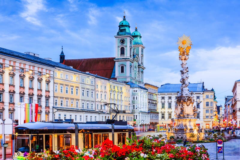 Linz, Austria, Old Town, Flea Market Editorial Stock Image - Image of ...
