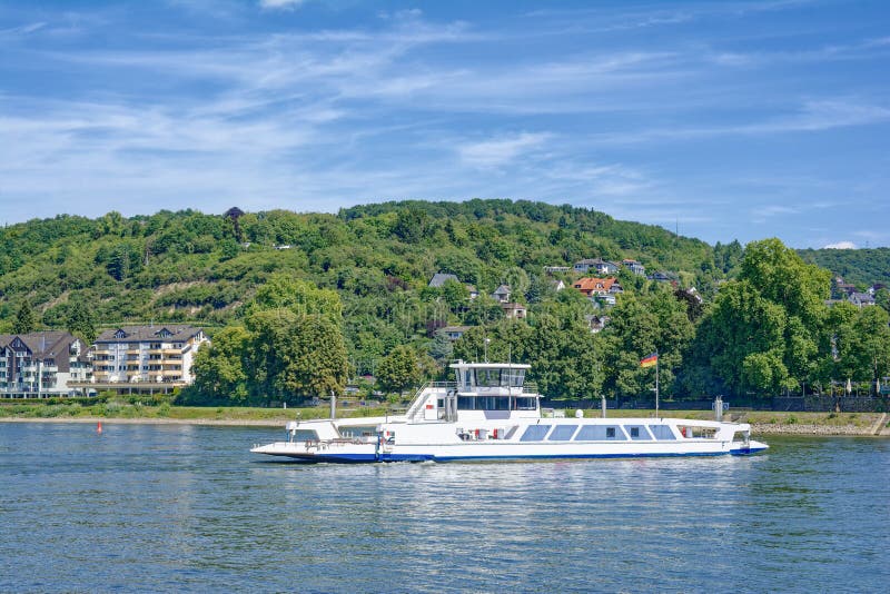 Linz,Rhein,Rhine Valley,Germany Stock Image - Image of river, rhine ...