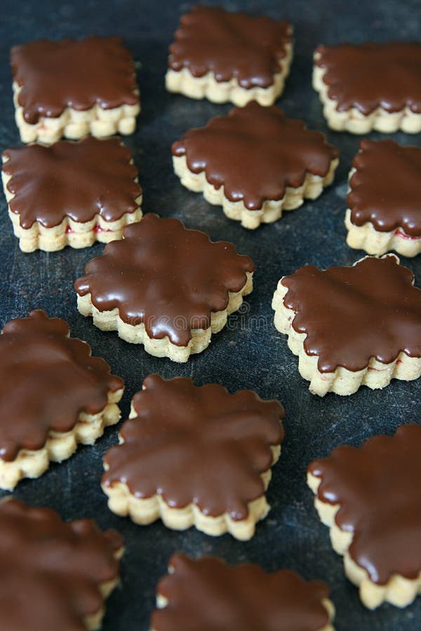 Linzer cookies stock image. Image of sugar, shaped, sweet - 62629049