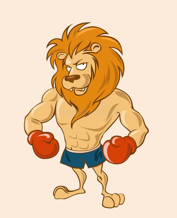 Muscle Lion Stock Illustrations – 480 Muscle Lion Stock Illustrations ...