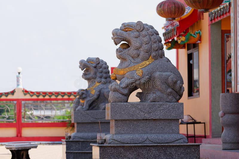 Lion China stock photo. Image of chinese, china, lion - 61590320