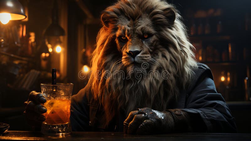 Lion Drinks Stock Illustrations – 96 Lion Drinks Stock Illustrations ...