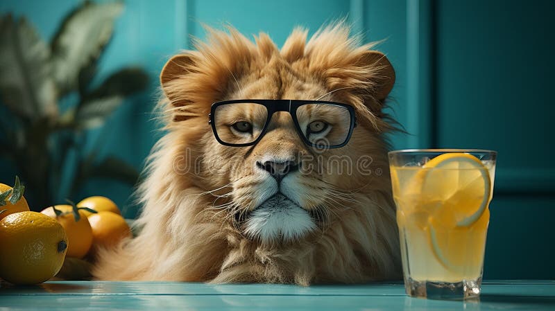 Lion Drinks Stock Illustrations – 96 Lion Drinks Stock Illustrations ...