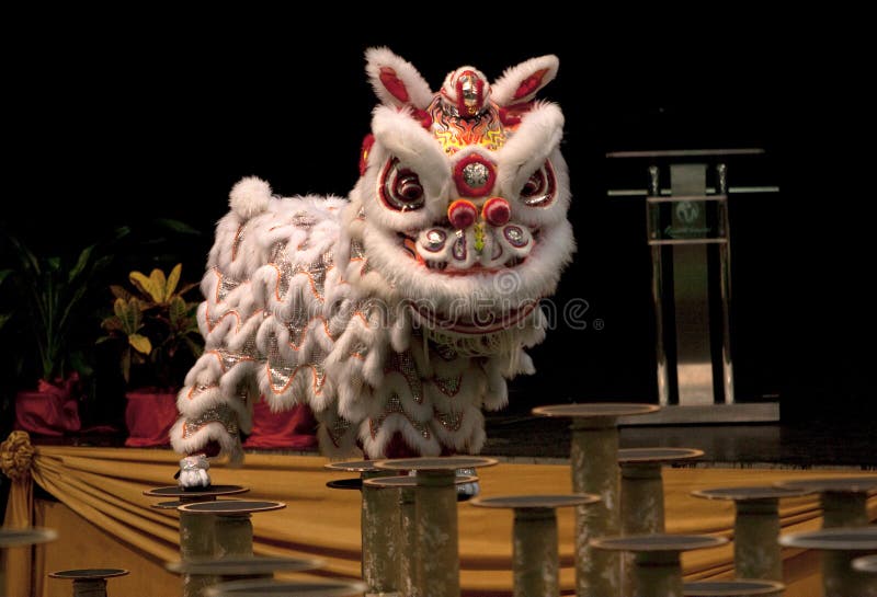 Lion dance competition editorial photography. Image of category - 11891752