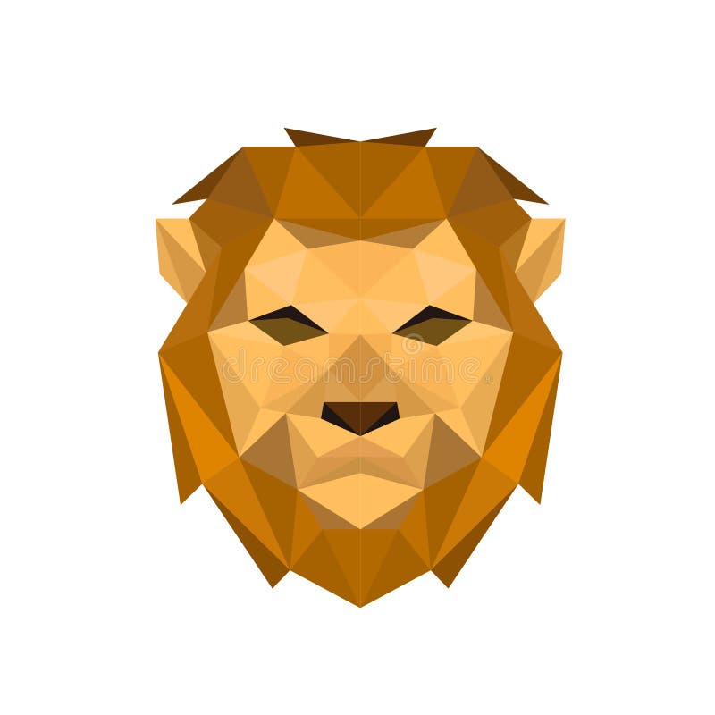 Triangle Lion Stock Illustrations – 698 Triangle Lion Stock ...