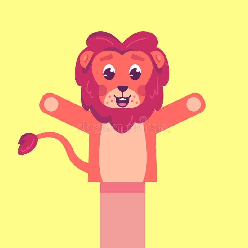Lion Puppet Stock Illustrations – 750 Lion Puppet Stock Illustrations ...