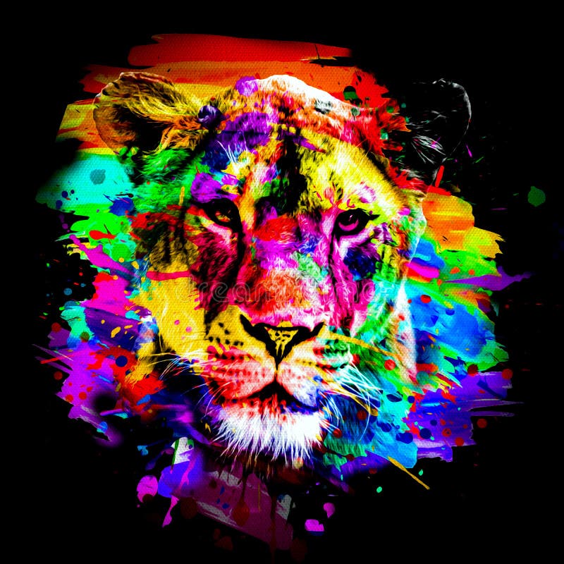 Abstract Lion Wallpapers