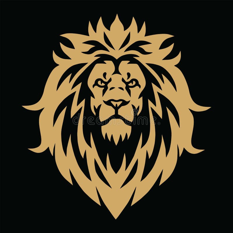 Lion Mascot Logo Vector Design Images, Elegant Gold Lion Head Logo ... Lion Mascot Logo Vector Design Images, Elegant Gold Lion Head Logo ...