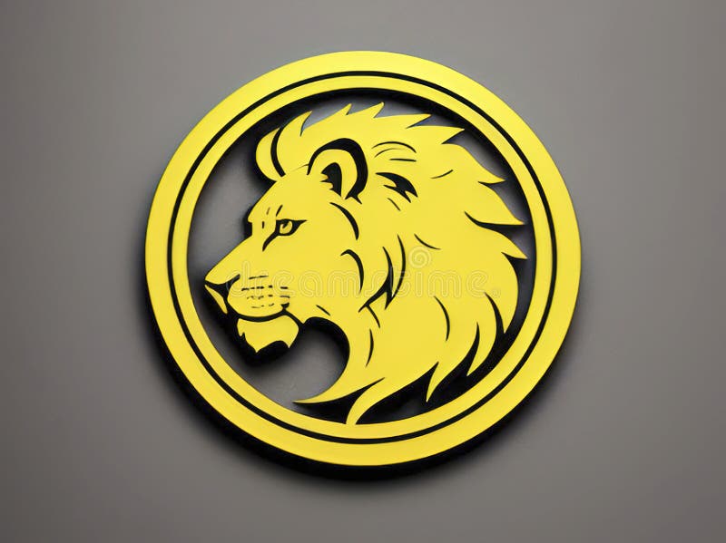 Lion Head. Vector Illustration. Lion Head Vector Illustration on ...