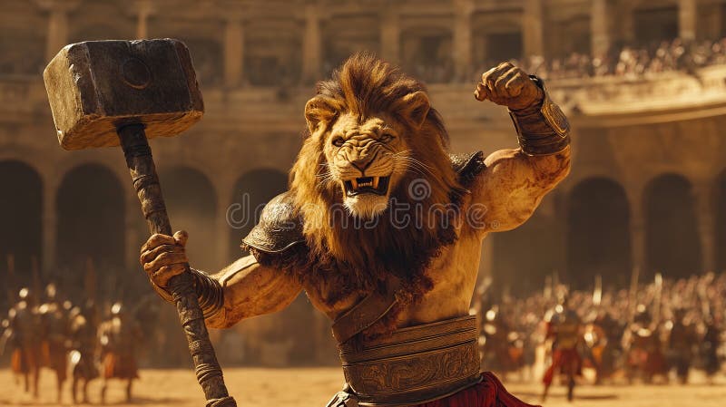 Headed Gladiator Stock Illustrations – 3 Headed Gladiator Stock ...