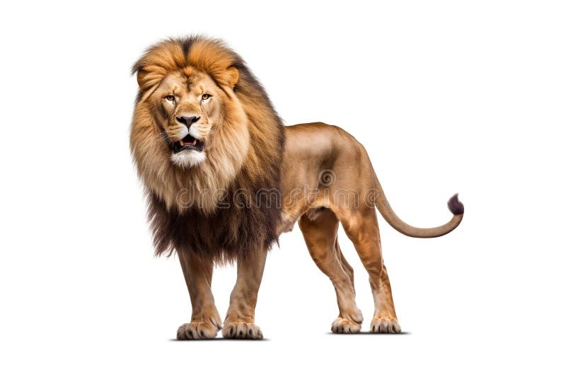 Full Body Lion Stock Illustrations – 386 Full Body Lion Stock ...