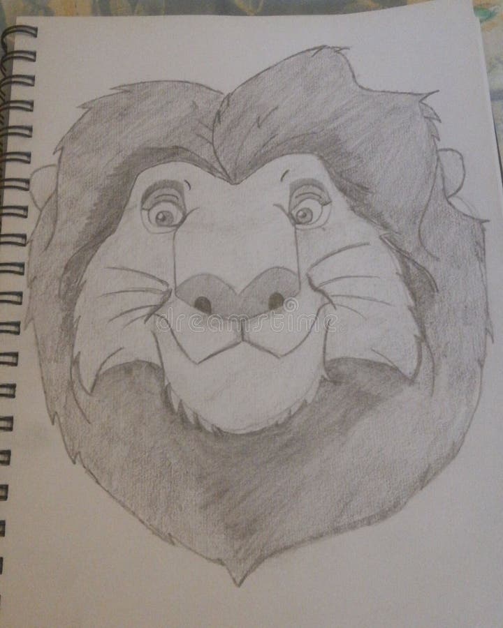 Lion King Mufasa Pai De Simba Fotografia Editorial - Imagem de : 196868007