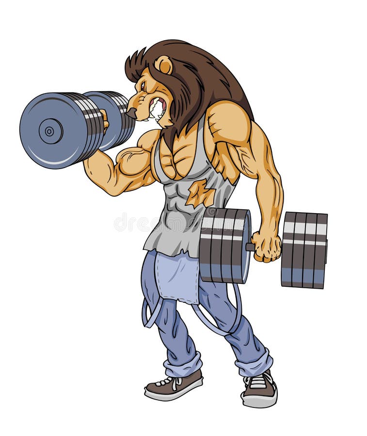 Muscle Lion Stock Illustrations – 706 Muscle Lion Stock Illustrations ...