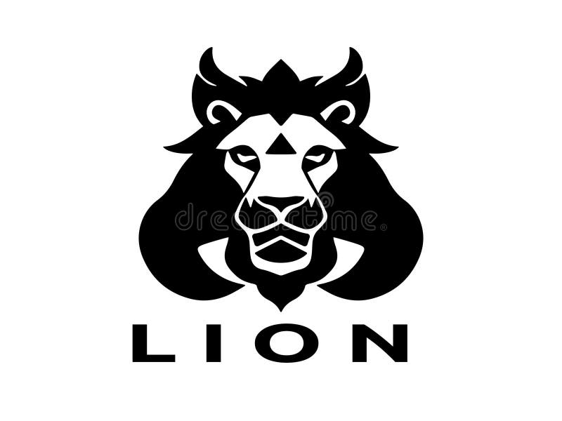 Lion Logo Design Vector Icon Symbol Vector Illustration. Stock Vector ...