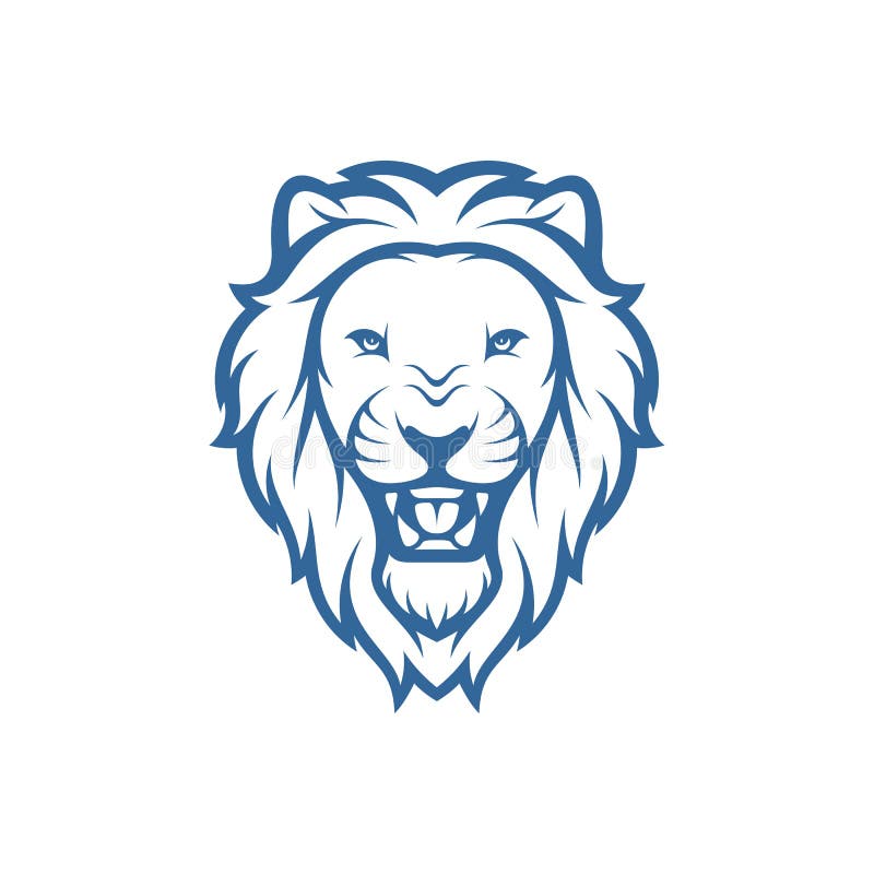 Lion Logo Design Vector, Lion Logo Template, Illustration Stock Vector ...