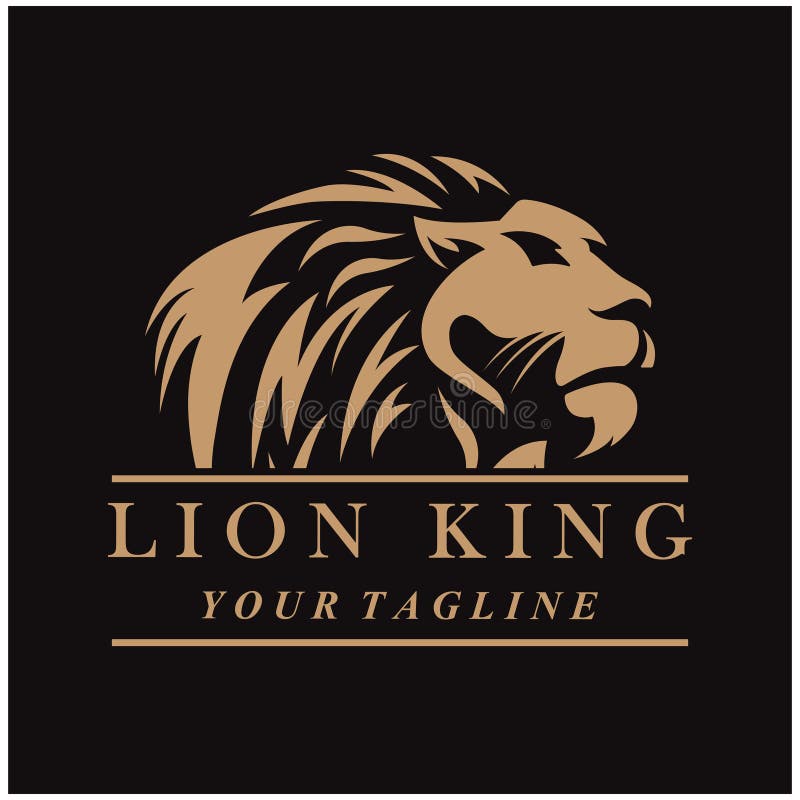 Lion logo vector stock vector. Illustration of funny - 277387824