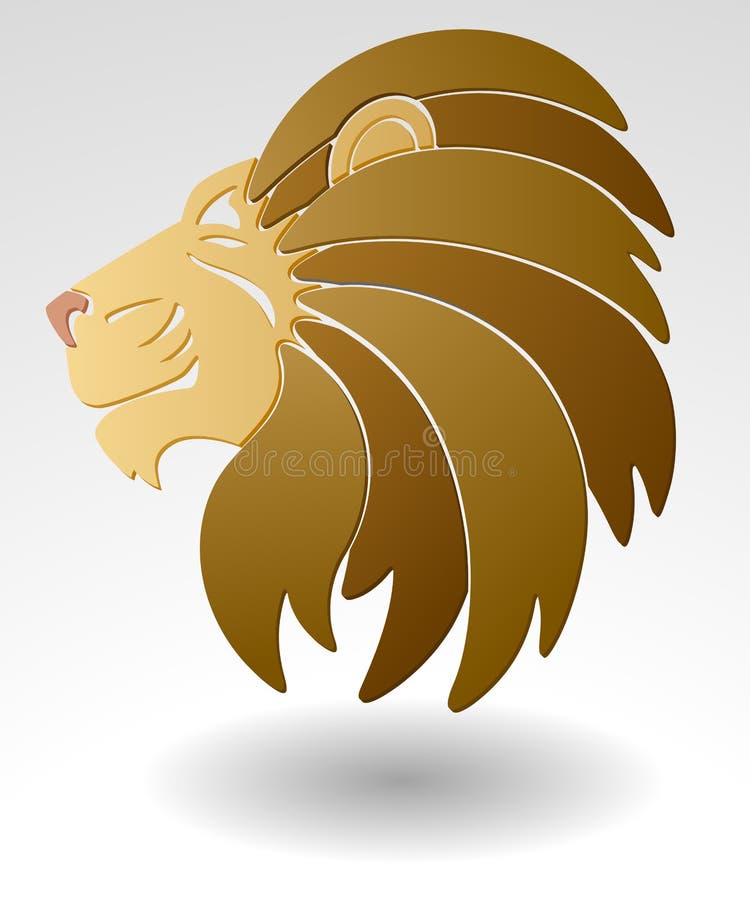Lion mascot. stock vector. Illustration of arms, character - 54264793